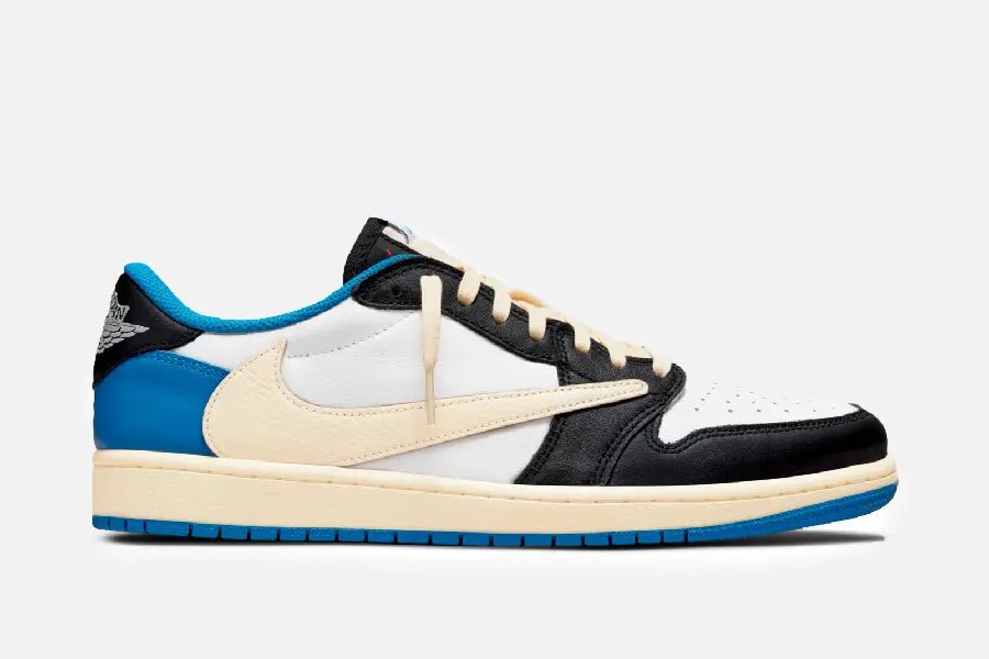 Air Jordan One Low X Travis Scott X Fragment (Sail/Military – Patta